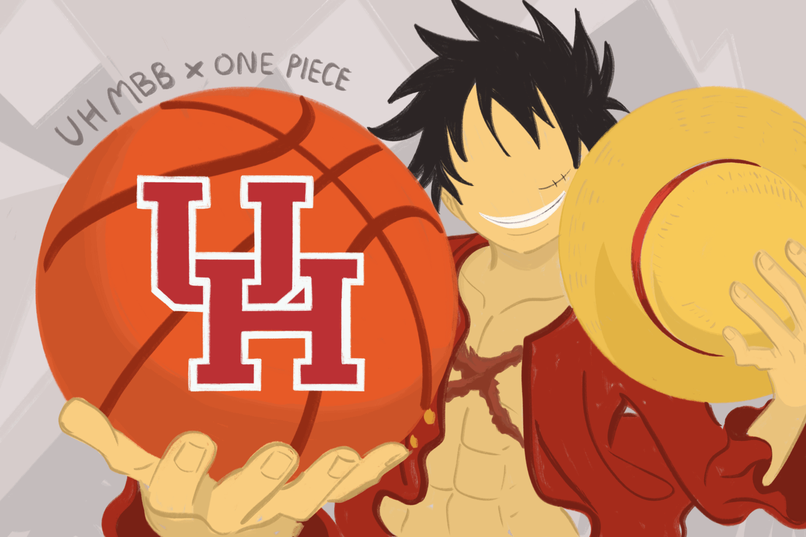 Set sail with Houston basketball as One Piece joins the Cougars at the ...